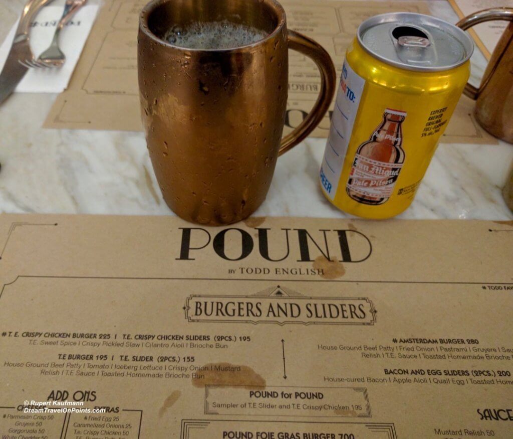 Stylish restaurant and burgers with a twist – Pound by Todd English ...